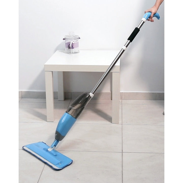 Mop cu pulverizator – cu lavetă microfibră reutilizabilă – TENZO ...